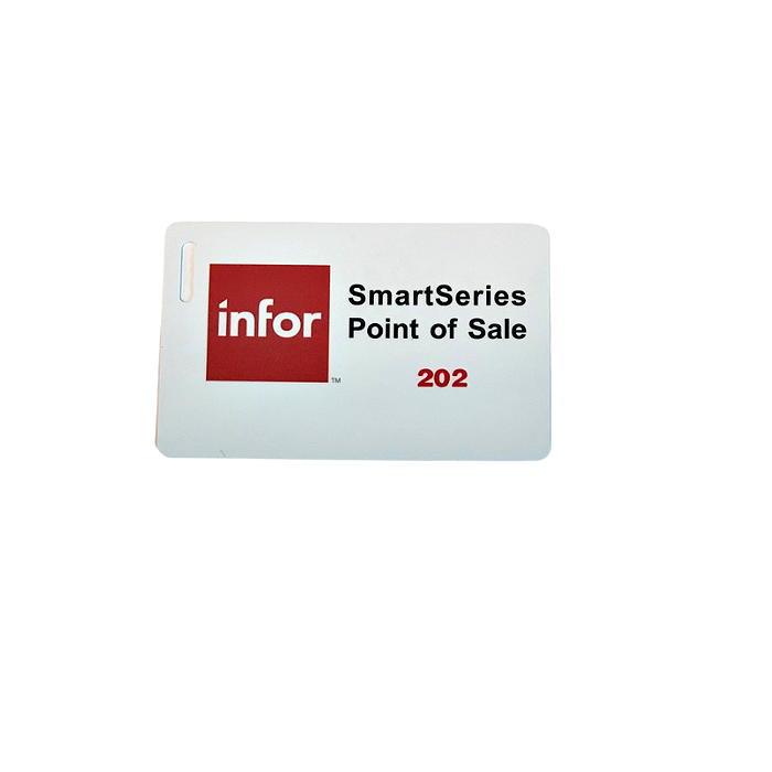 SmartSeries POS Cards Employee Swipe Cards - 25 Pack Magnetic Stripe C ...